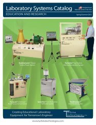 SR-30 Small Turbojet Engine Laboratory - Turbine Technologies