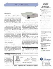 4816 Data Sheet - ICS Electronics