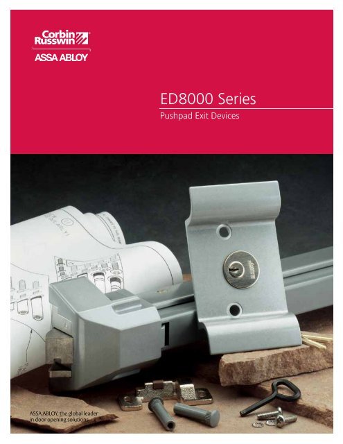 ED8000 Series - Corbin Russwin