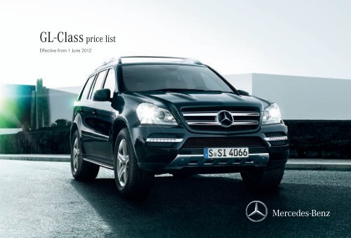 GL-Classprice list - Mercedes-Benz (UK)