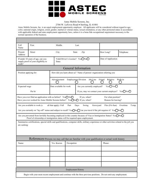 Astec Mobile Screens - KPI-JCI