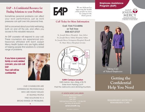 EAP Brochure - Saint Joseph Mercy Health System