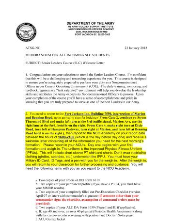 8th Army Policy Letter #9 – Living Standards for Soldiers in Barracks