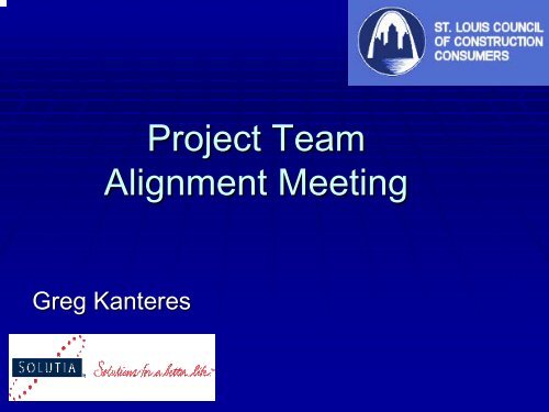 Alignment Meeting Agenda