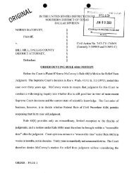 Rule 60 Motion for Relief from Judgment - US District Court ...