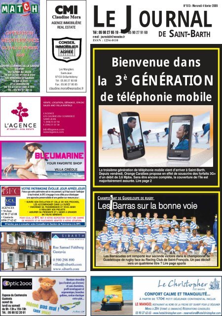 813 - Journal de Saint Barth