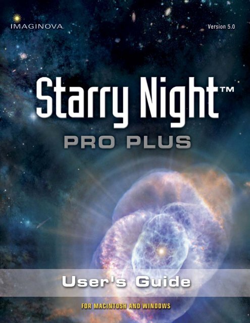Pro Plus 5 Manual - Starry Night