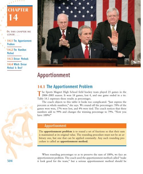 Apportionment - W.H. Freeman