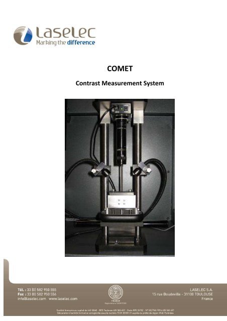 Contrast Measurement System - Laselec