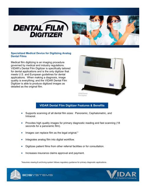 Data Sheet - Vidar Systems