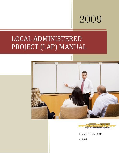LOCAL ADMINISTERED PROJECT (LAP) MANUAL - the GDOT