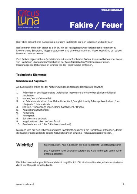 Fakire / Feuer Fakire / Feuer