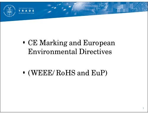 â ¢ CE Marking and European Environmental Directives ... - TechHelp
