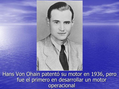 Hans Von Ohain patentó