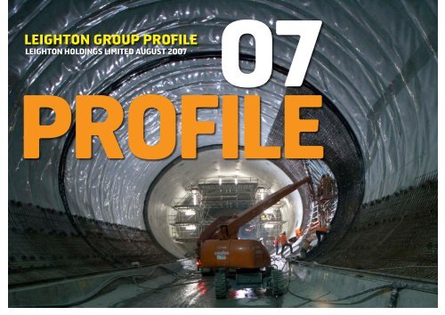 Leighton Group Profile, August 2007 - Leighton Holdings