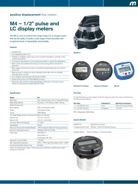 Download Data Sheet - DG Instruments
