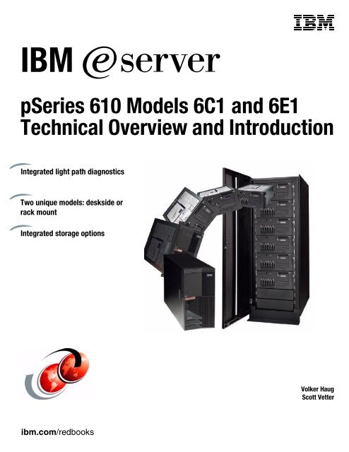 IBM pSeries 610 Models 6C1 and 6E1 Technical Overview and ...