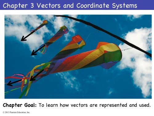 Chapter 3 Vectors and Coordinate Systems