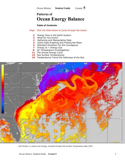 Lesson 5 (PDF) - Ocean Motion and Surface Currents