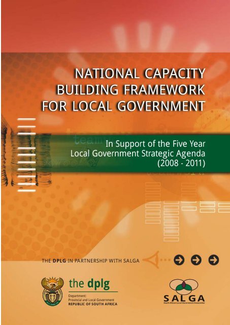 National Capacity Building Framework - Parliamentary Monitoring ...