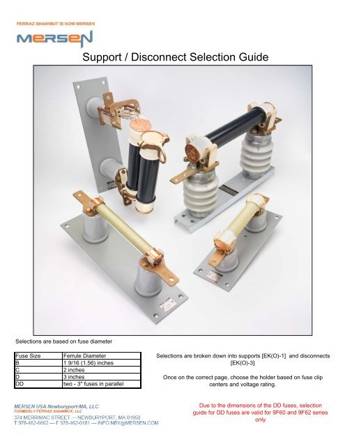 Selection Guide - Mersen