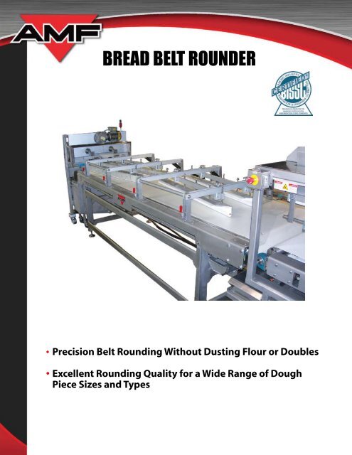 BREAD BELT ROUNDER - AMF Bakery Systems