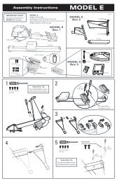 Model C Indoor Rower Assembly Manual - Concept2