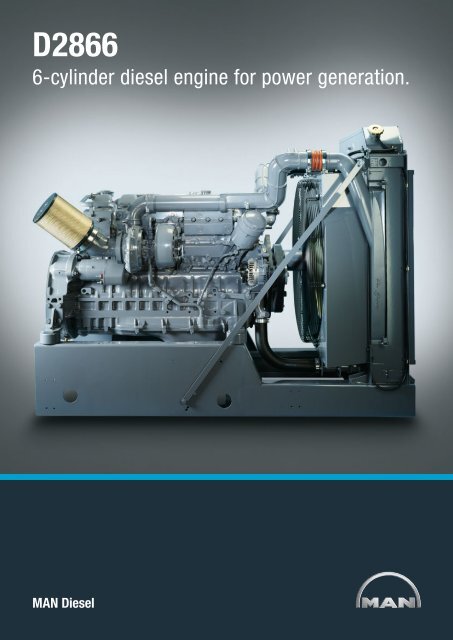 6-cylinder diesel engine for power generation. - MAN Diesel & Turbo ...