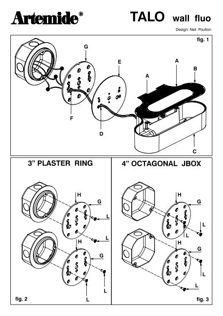 TALO wall fluo - Artemide