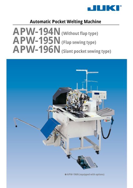 Automatic Pocket Welting Machine