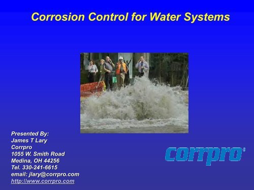 Corrosion Control For Water Systems - Ohiowater.org