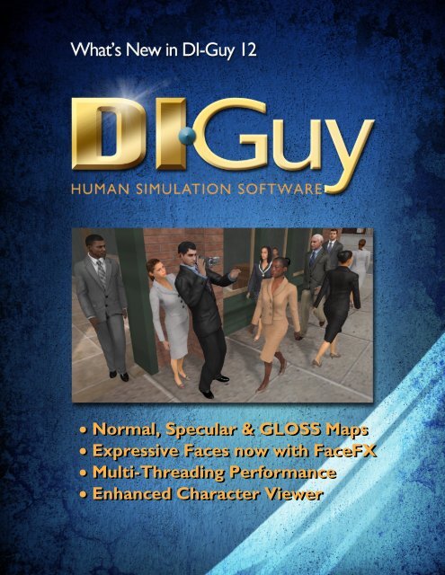 DI-Guy 12 feature list