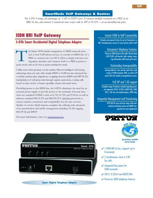 ISDN BRI VoIP Gateway - allnetstore.de