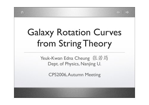 Galaxy Rotation Curves from String Theory