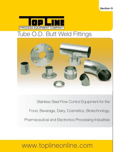 Tube O.D. Butt-Weld Fittings