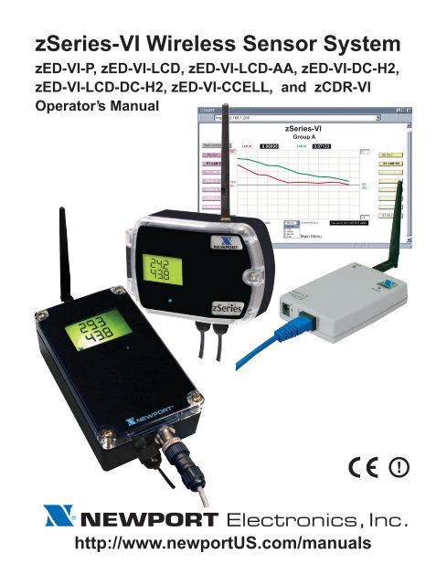 zSeries-VI Wireless Sensor System - Newport