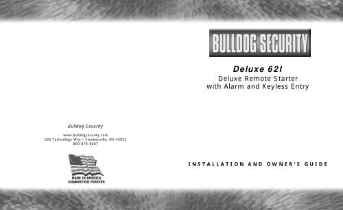 Model Deluxe 62I - Bulldog Security