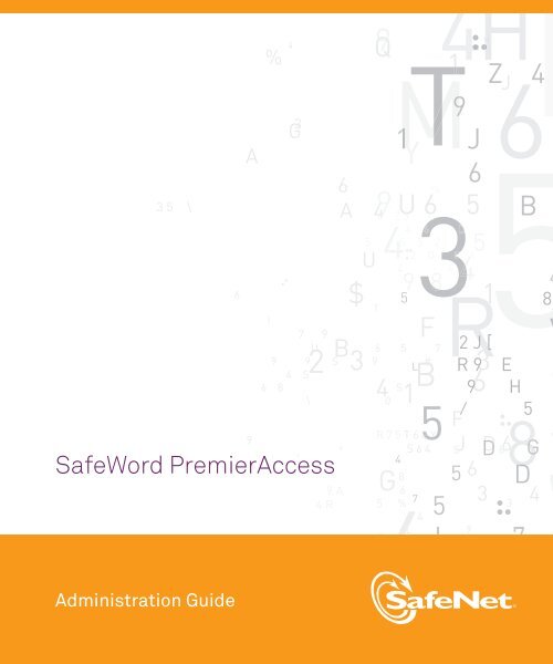 SafeWord PremierAccess Administration Guide, Version ... - SafeNet