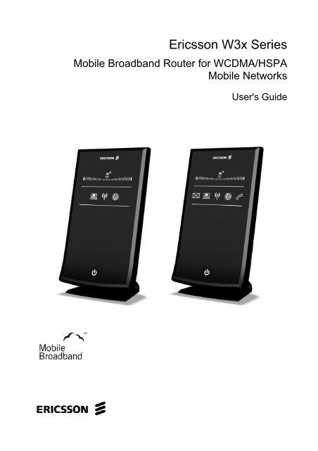 Ericsson W3x Series - Ericsson W35