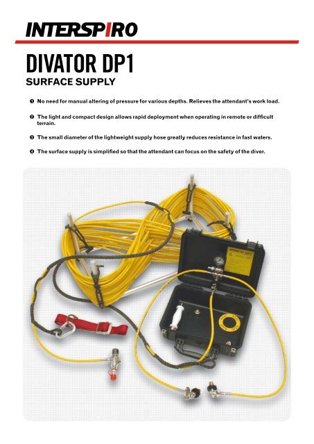 DIVATOR DP1 - Spiro Service