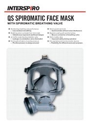 spiromatic 90u self-contained breathing apparatus - Interspiro