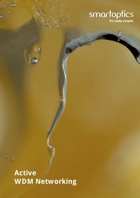 Active WDM Networking - SmartOptics