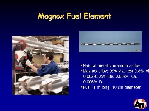 Magnox Fuel