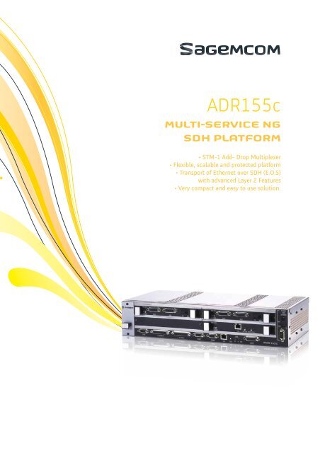 multi-service ng sdh platform