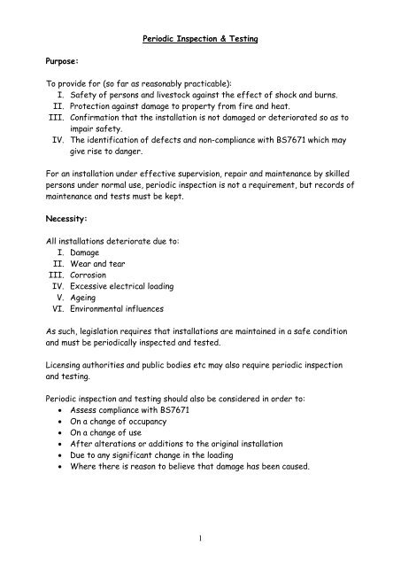 WS-Periodic Inspection - DJT Electrical Engineering Consultancy ...