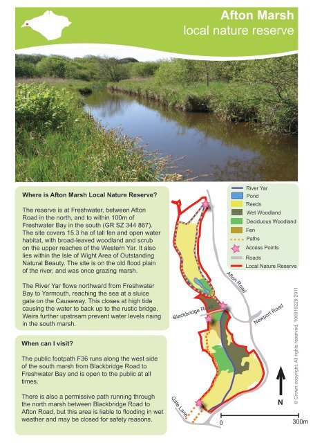 Afton Marsh LNR Factsheet - Isle of Wight Council