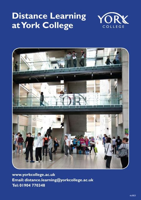 Distance Learning at York College