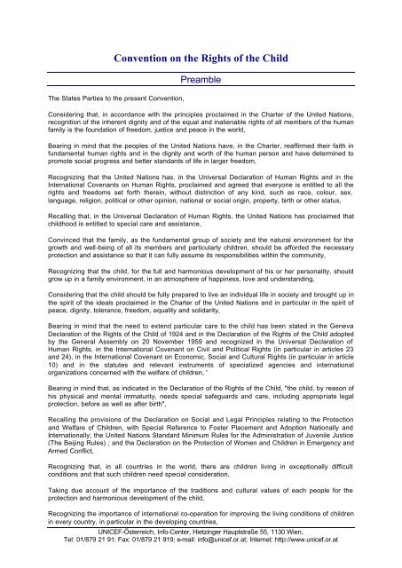 Convention on the Rights of the Child