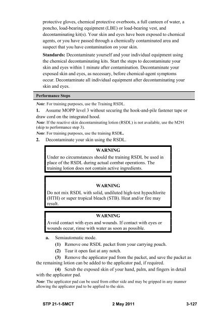 Tell the Soldier to compl