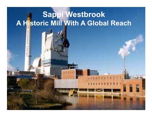 Sappi Westbrook - Pulp & Paper Foundation